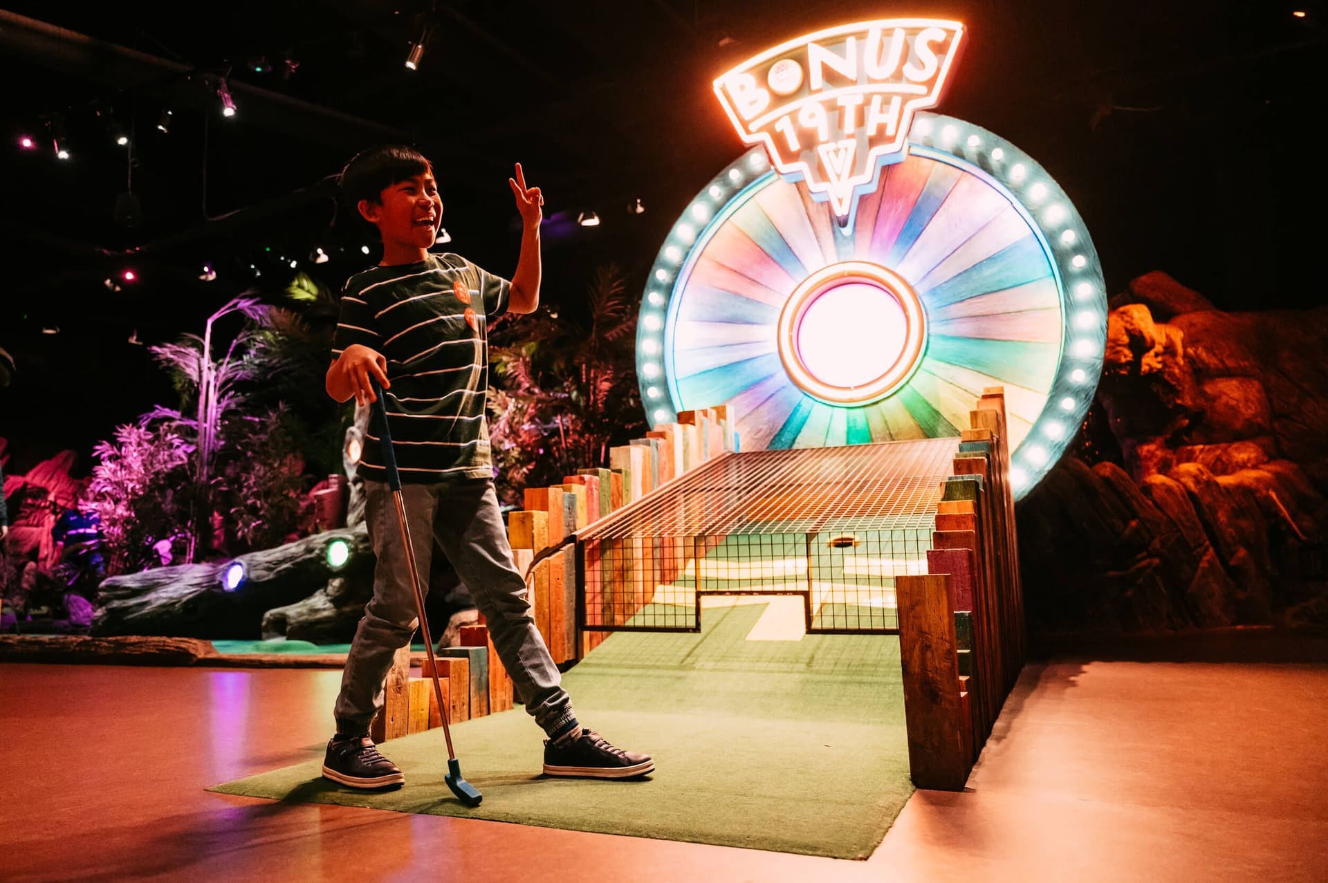 Mini Golf Newcastle, Metrocentre: Open Now | Treetop Golf